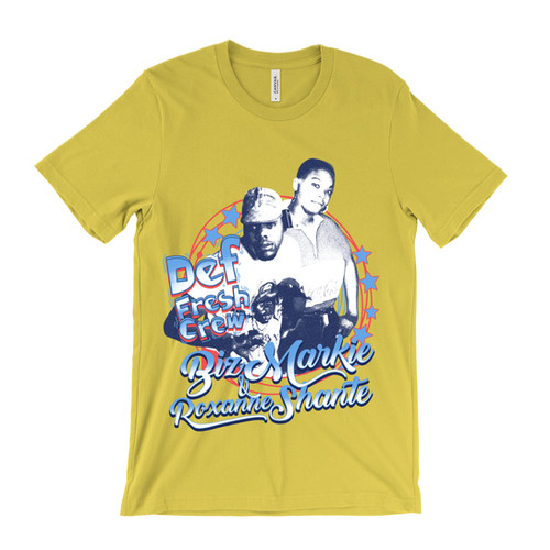 Biz Markie Roxanne Shante - Def Fresh Crew T-Shirt | b-side-clothing
