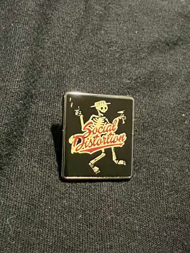 Social Distortion Pin | b-side-clothing