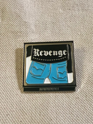 George Michael Revenge Enamel Pin | b-side-clothing
