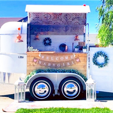 Sips & Baubles - Horse Trailer Turned Mobile Bar