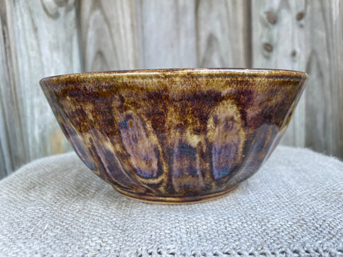 'Purple Tortoise Shell' Bowl | Nicole Midroni Clay