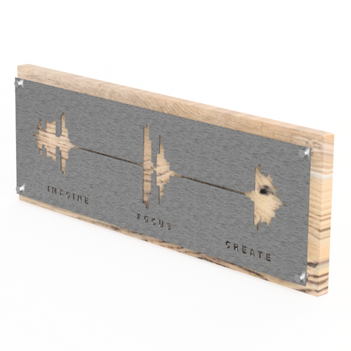 Sound Wave Metal Wall Art | WICDTech