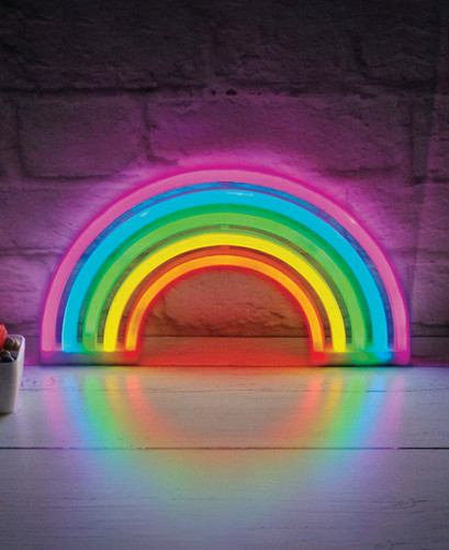 Rainbow Neon Light | satzuma