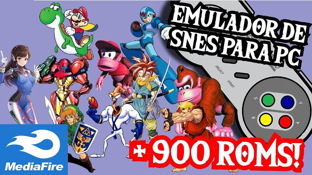 Descarga Snes9x (Emulador de snes) Para PC + PACK DE 900 ROOMS
