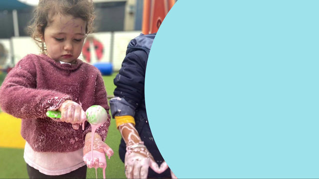 Gloop sensory play
