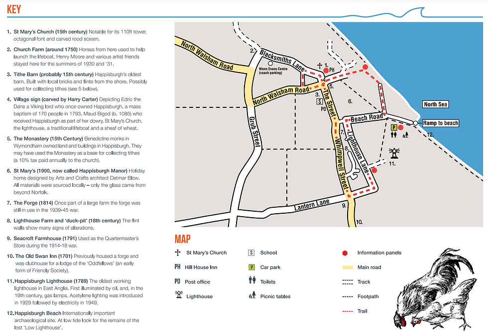 Happisburgh - the perfect village to explore this autumn