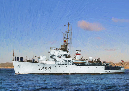 HMS RIFLEMAN "J299" | JACKS TAXI