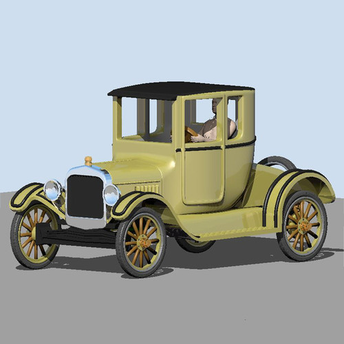 1923 Ford Model T Coupe | Toys in the Attic in