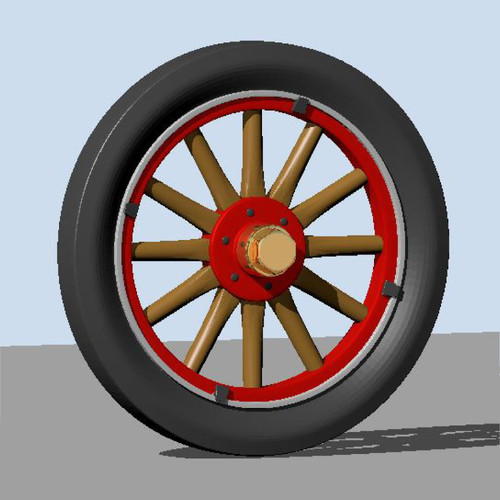 Model T Wheel | Toys in the Attic in
