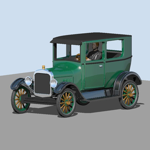 1927 Ford Model T Tudor Sedan | Toys in the Attic in