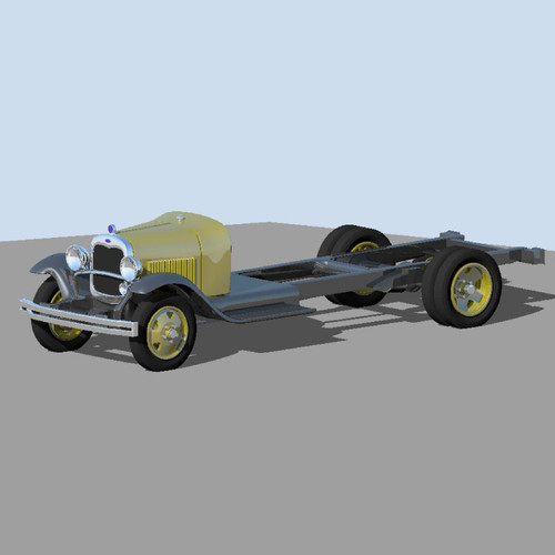 1930 Ford Model AA Custom Chassis | Toys in the Attic in