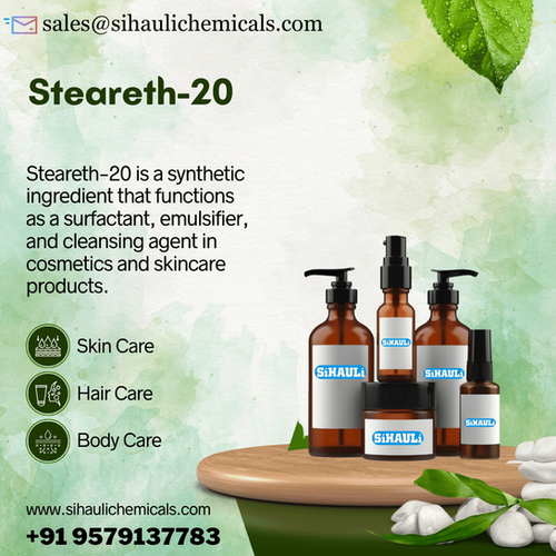 Steareth-20 | Manufacturers & Exporters from Vasai Mumbai India ...