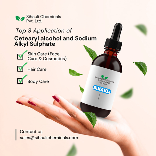 Cetearyl alcohol and Sodium Alkyl Sulphate | Manufacturers, Exporters ...