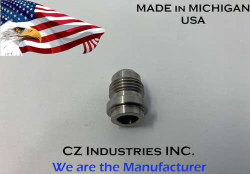 AN6 Stainless Steel Male Billet Weld on Fitting | CZ Industries INC.