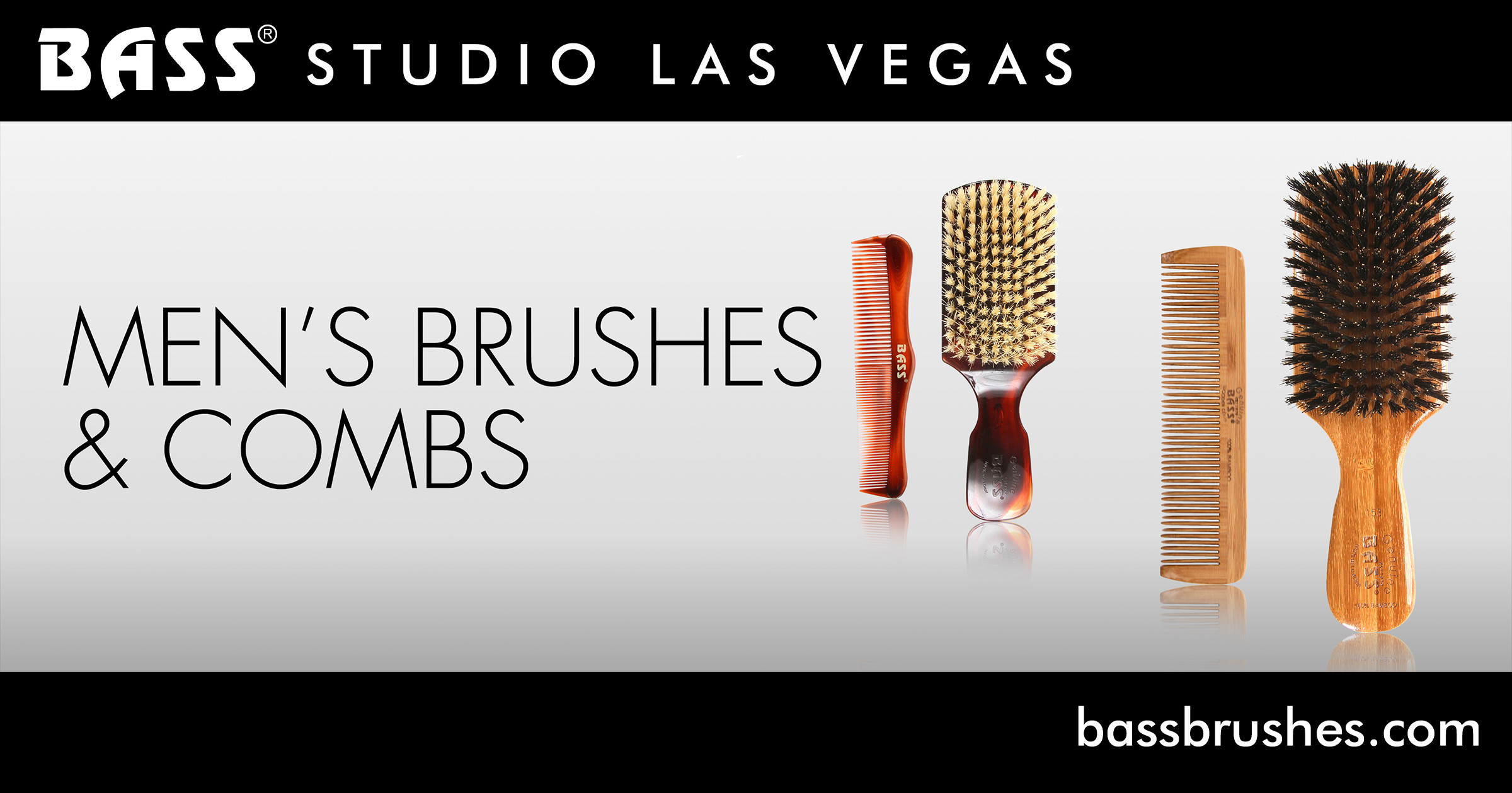 Shop Men's Hairbrushes & Combs by Bass Brushes