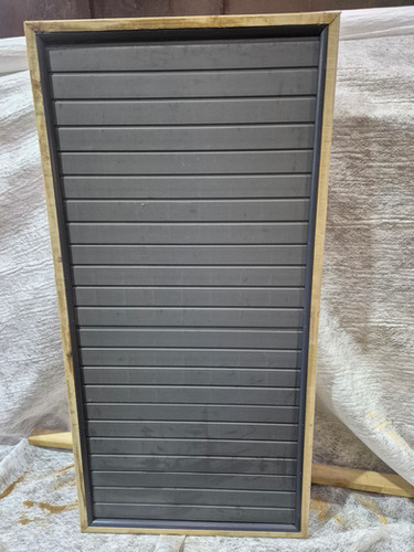 Plastic / Composite Garden gates with treated wood surround | Axholme ...