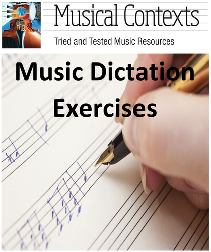 Music Dictation Exercises | Musical Contexts