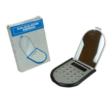 Calculator Mirror in Silver | Moonstruckster