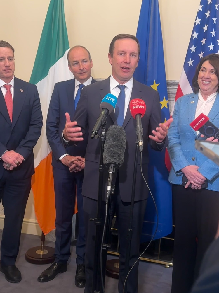 US Senators Murphy & Coons visit Ireland, discuss Legacy legislation ...