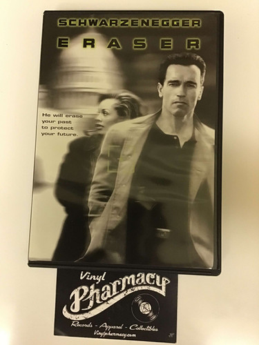 Eraser : Arnold Schwarzenegger/Vanessa Williams (1996) DVD | Vinyl Pharmacy