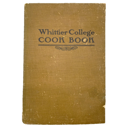 Quaker College Cook Book | Archive Cooking
