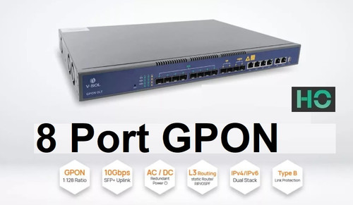 GPON OLT - 8 PORT | MULTI CORE INFOTECH