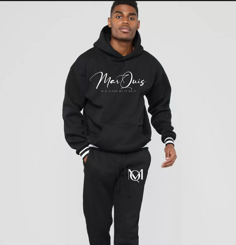 Mens Sleve Stripped Sweat Suite | Marquis Brand
