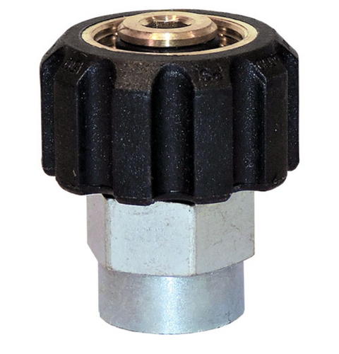 AR North America 5346 3/8" F x 22mmx1.5 F Quick Coupler | Silver Pressure