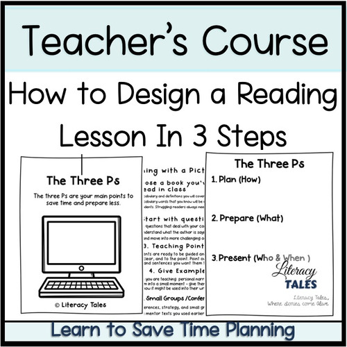How To Design Reading Lessons in 3 Steps | Literacy Tales
