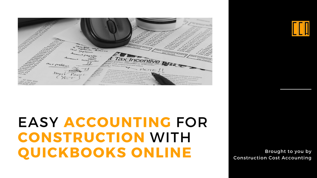 Construction Cost Accounting - Job Costing & Tax | Irvine, CA