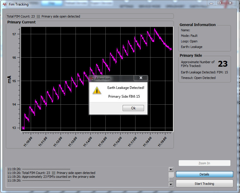 EARTH LEAKAGE FAULT-FINDING FEATURE ADDED TO LOOPDRIVE