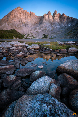 Shadow Lake Dusk Reflection | Hayden Boyle