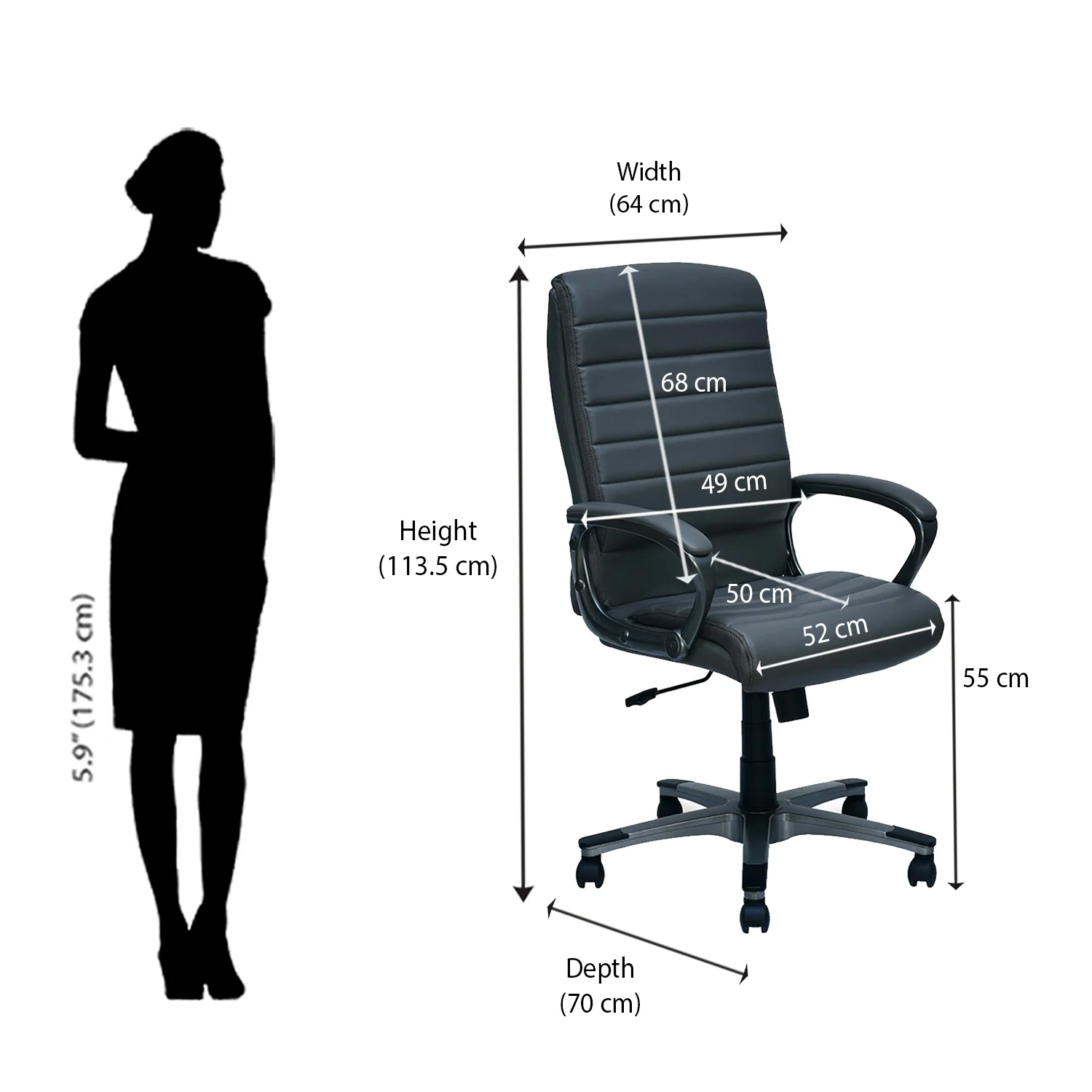 Bold Executive Office Chair | Vr Luxe