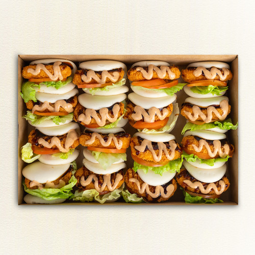 Mild Spicy Prawn Bao Bun | JMT Catering