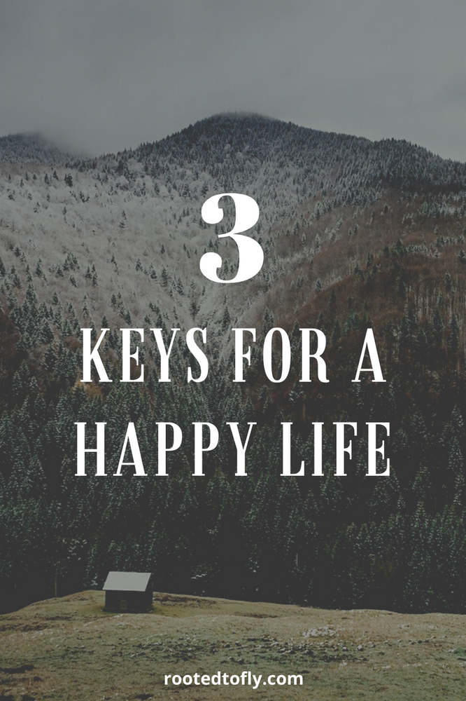 Keys for a happy life