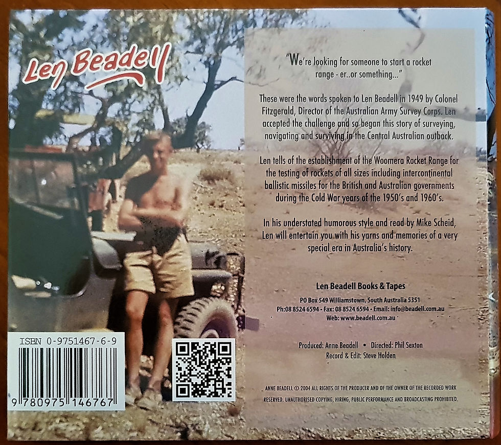 Len Beadell Digital | Beadell Publications