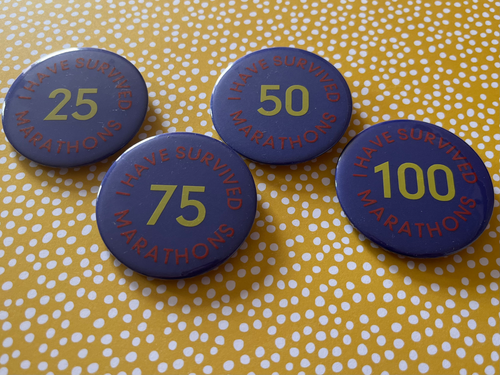 “Marathon Milestone” Badge | My Site