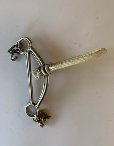 Ed & Martha Wright Medium Shank Hackamore | Slash W Ranch