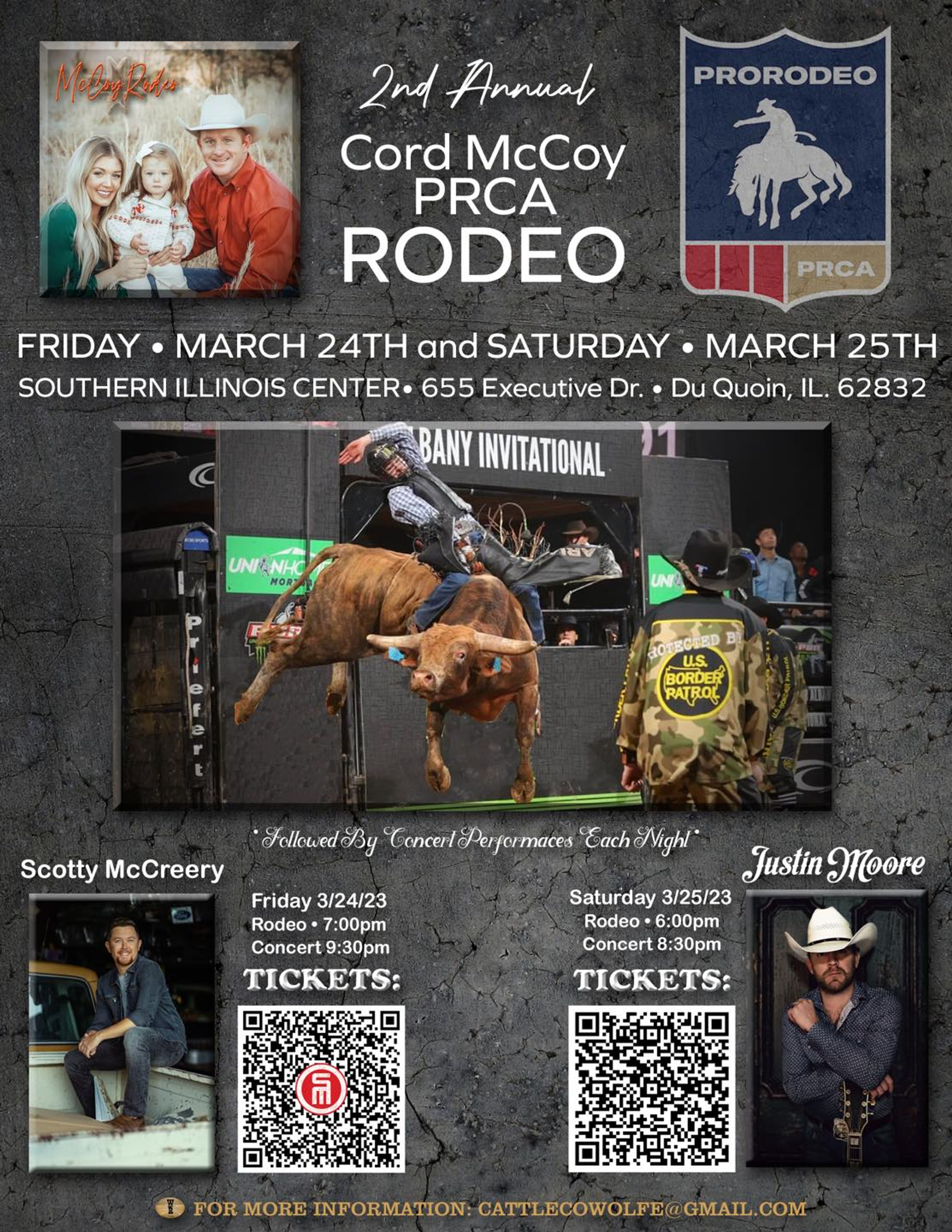 March 24-25, 2023 Du Quoin, IL | Du Quoin ProRodeo