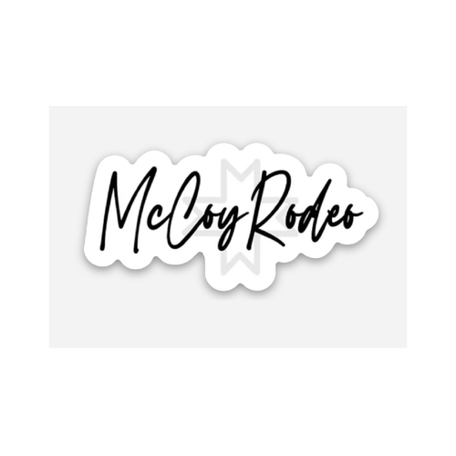 McCoy Rodeo Sticker | McCoy Rodeo