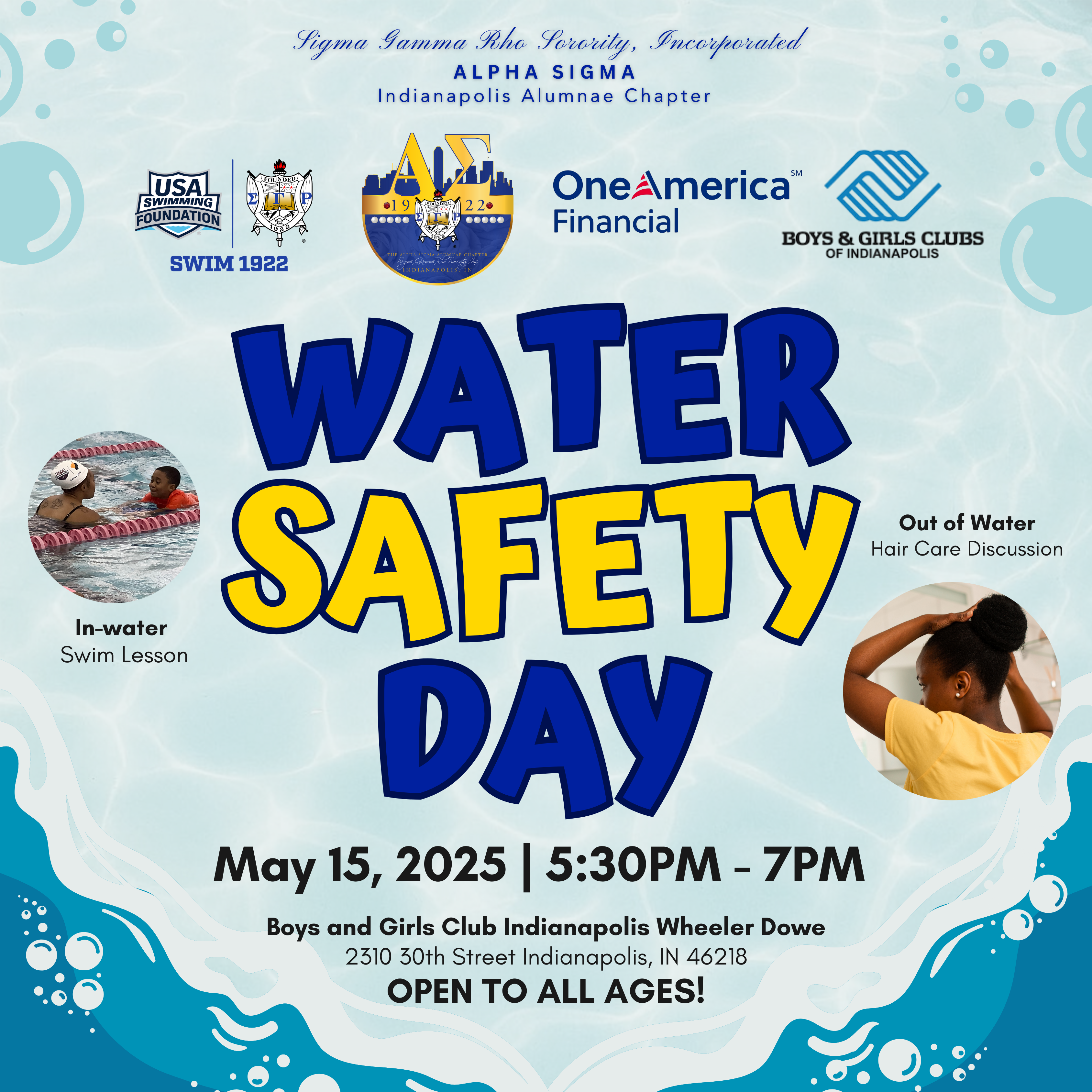 Water Safety Day 2025 | Alpha Sigma SGRHO