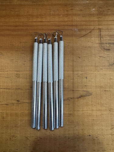 6 piece carving tool set | Soul Clay Studios
