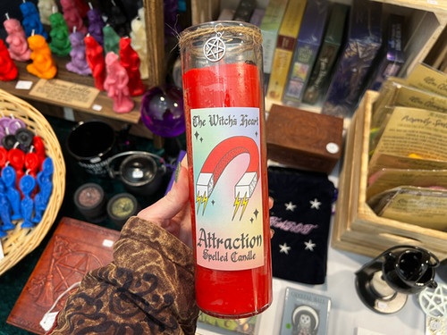 Attraction - Spelled Candle | The Witch's Heart