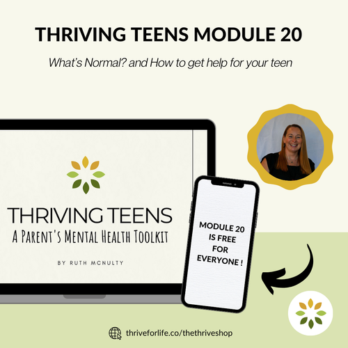 Thriving Teens Module 20 | Thrive For Life