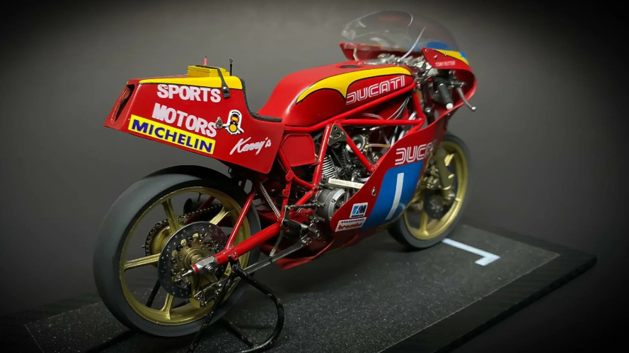 BRACH MODEL, kit 1:12, DUCATI TT2, 1982, Tony Rutter WC (limited ...