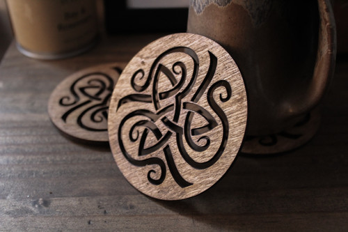 Celtic Design Coasters | The Dribbly Yak Company