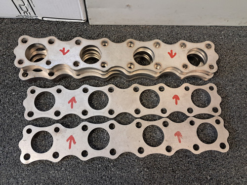 VK45DE M45 Exhaust Manifold Flange | J-Tune Performance