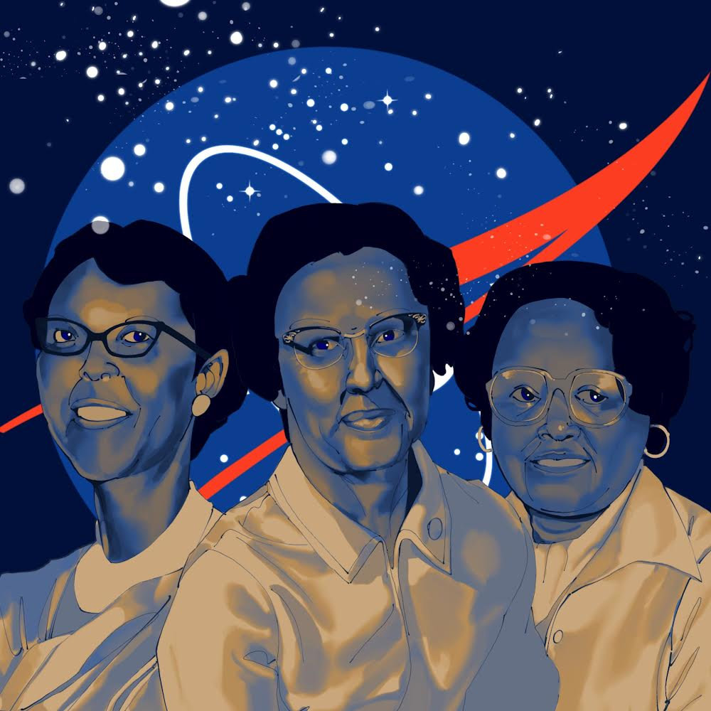 Resilience and Discrimination in Hidden Figures