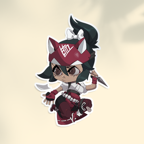Kiriko Overwatch Sticker | Apselene