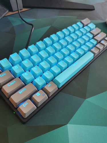 Frost Blue/Grey Keyboar Keycaps | Gaming Computer | Merker Computers ...